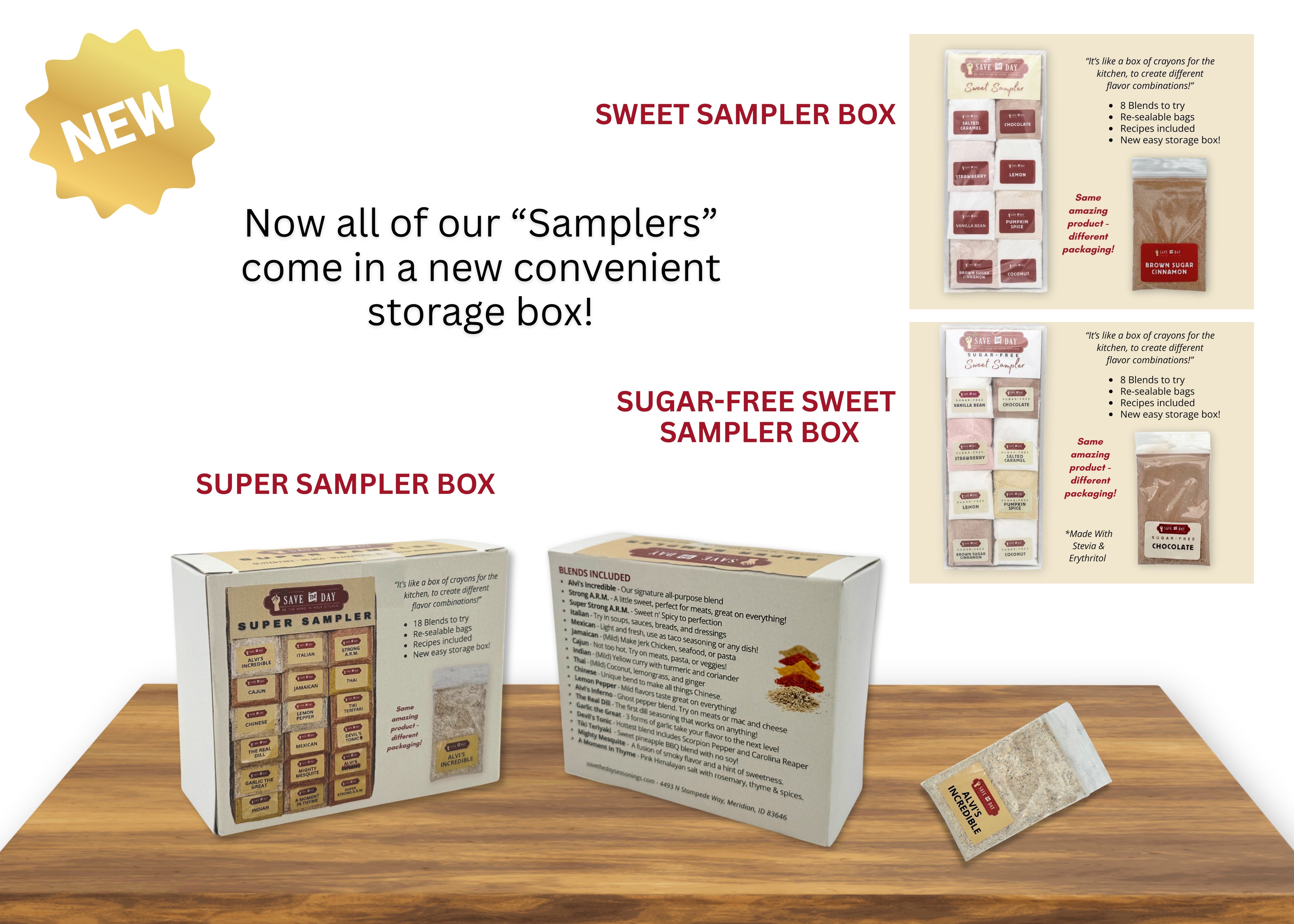 Super Sampler – Retail